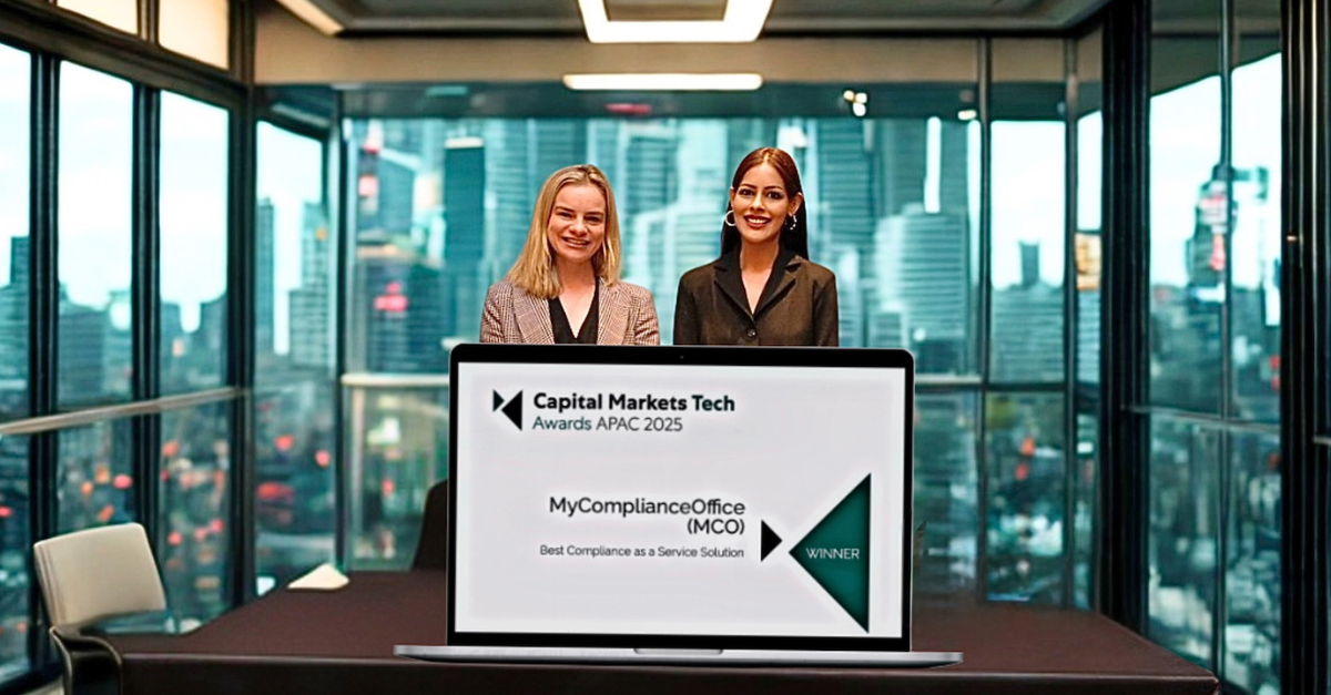 MCO Best Compliance as a Service Solution in A-Team Insight APAC Awards