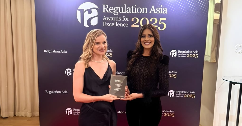 MCO Receives Accolade at Regulation Asia Awards for Excellence