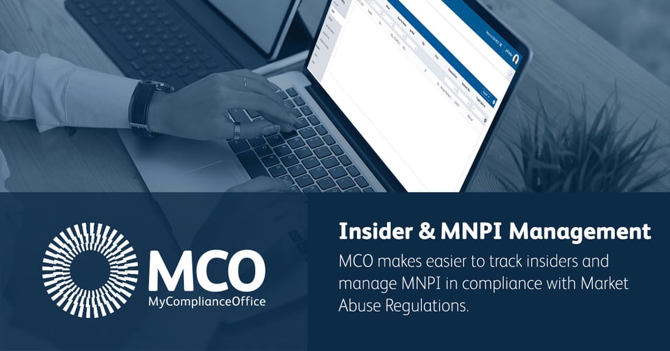 Insider List and MNPI Management under MAR