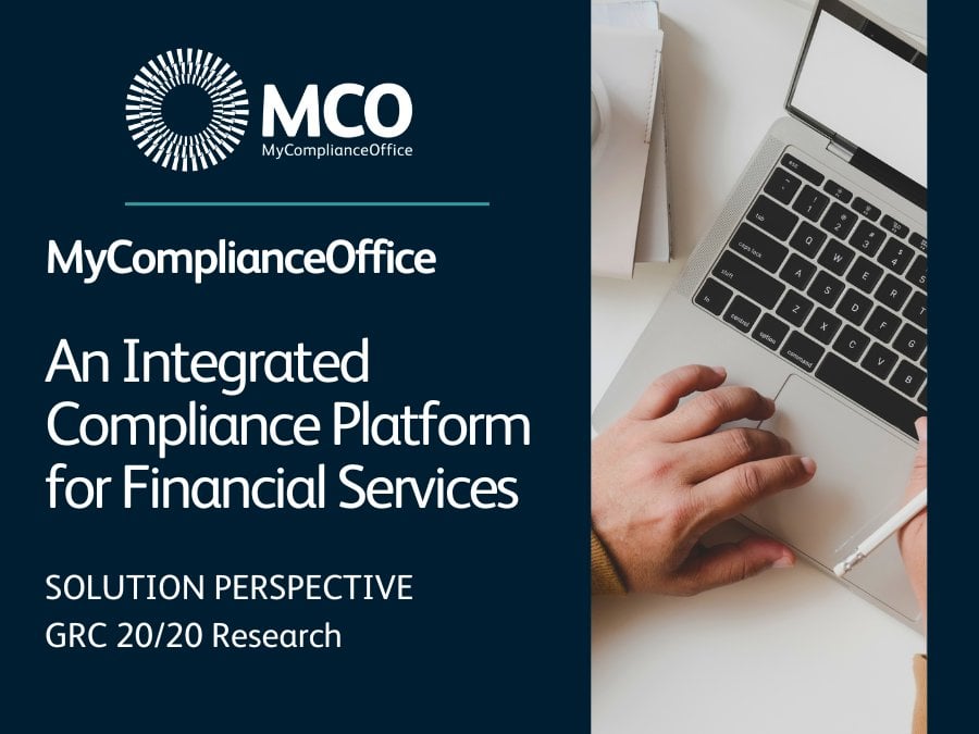 MyComplianceOffice | An Integrated Compliance Platform for Financial Services