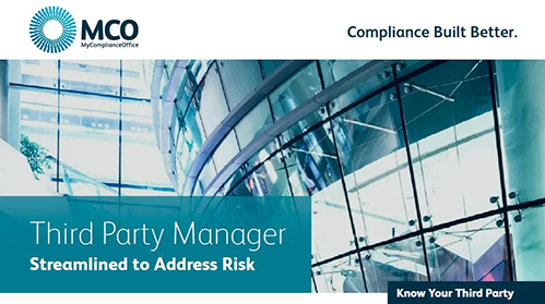 MyComplianceOffice | Solutions | Corporate Compliance